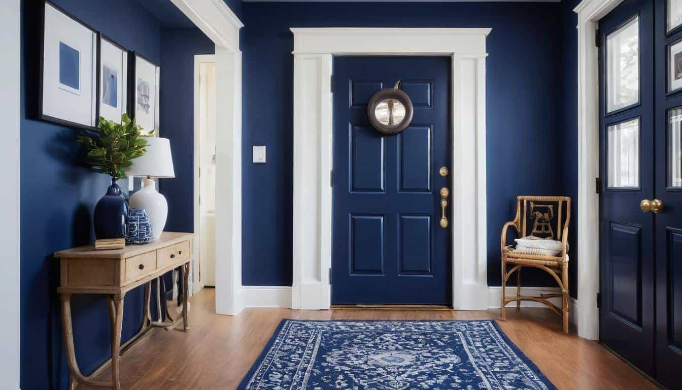 Beautiful Navy Blue Entryways: A Guide to Stylish Home Decor - Amazing ...