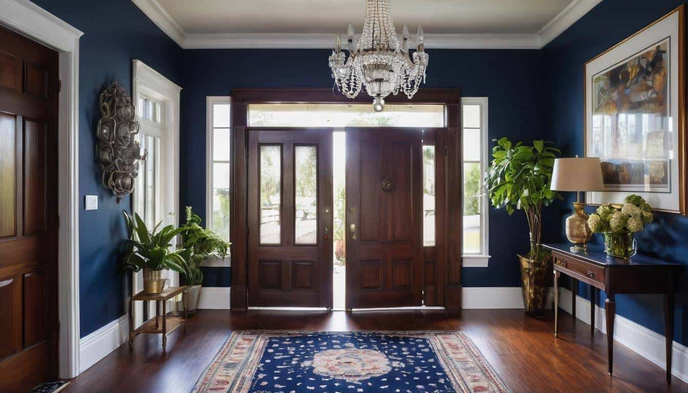 Beautiful Navy Blue Entryways: A Guide to Stylish Home Decor - Amazing ...