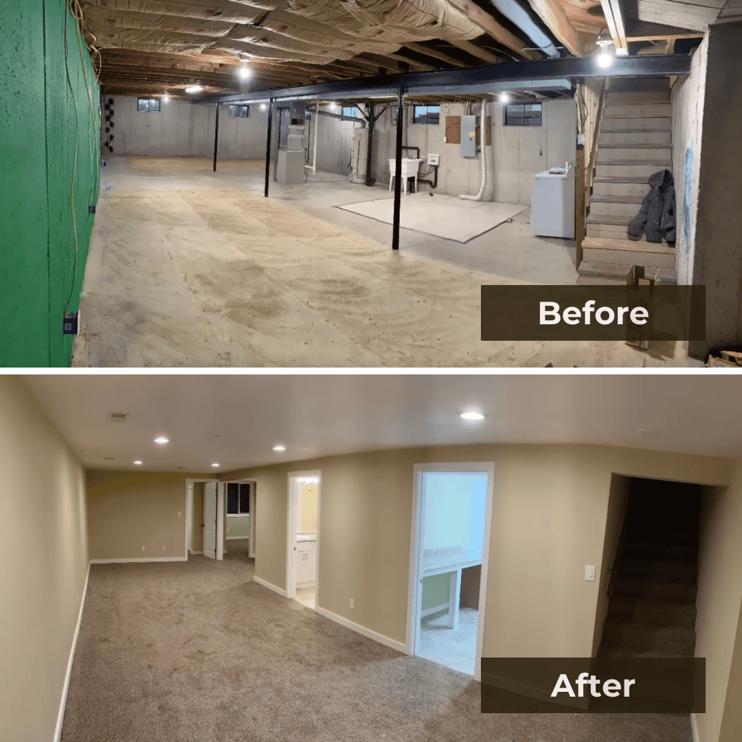 Before & After: Incredible Basement Renovation - Amazing Home Decor